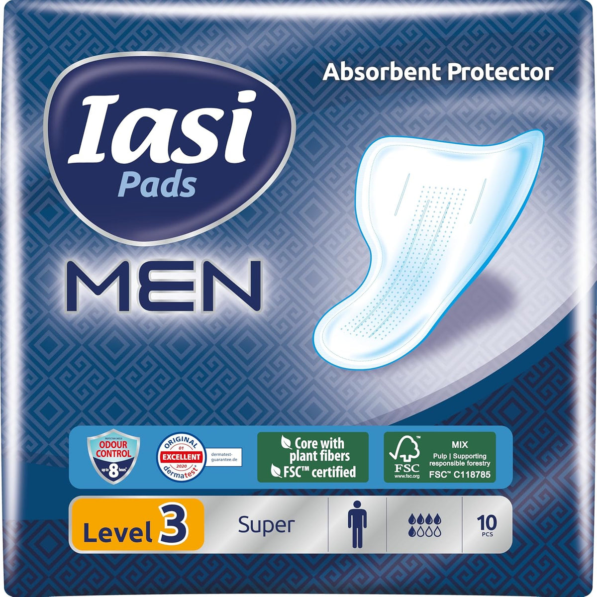 Incontinence Pads Men, Level 3, Pack of 10 – ViraCare