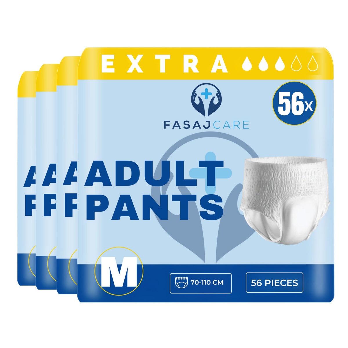 Adult Pull Ups Extra Absorption, Unisex, M, L, (Qty: 56) – ViraCare