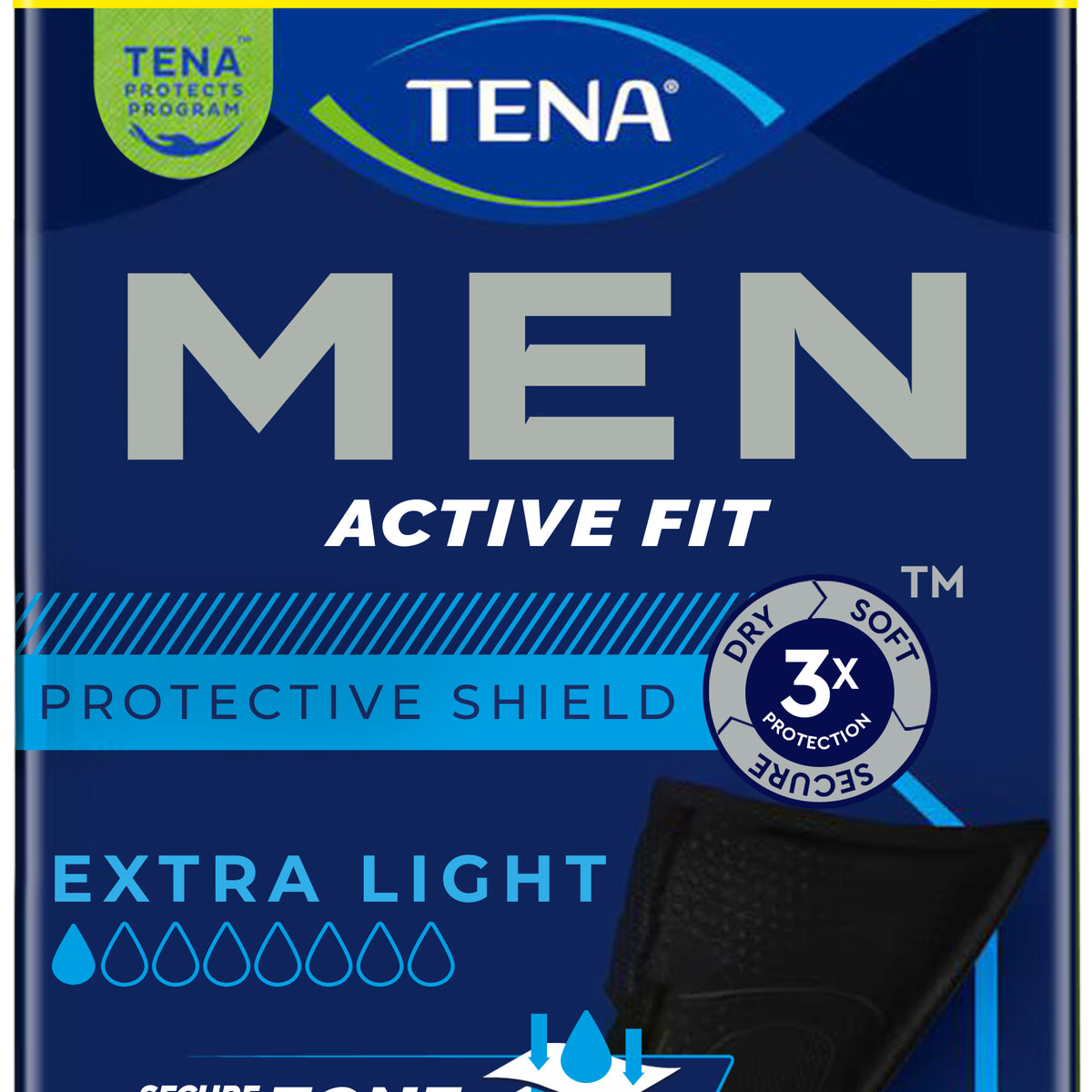 Protective Shield Incontinence Pads Men, Extra Light (Qty:42) – ViraCare