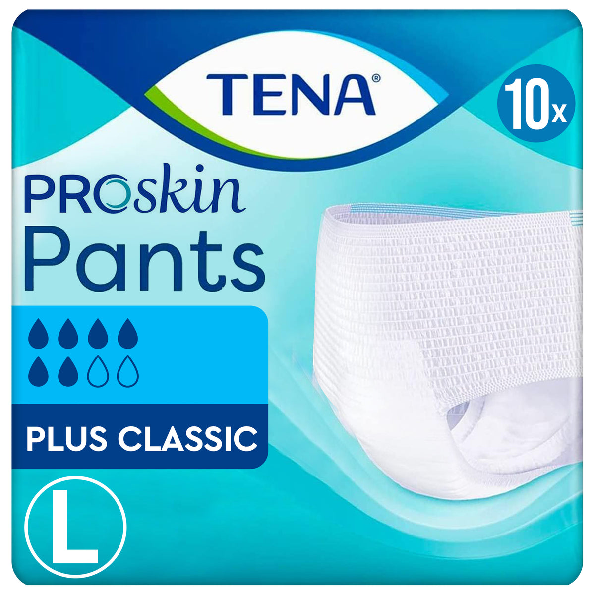 Proskin Incontinence Pants Pull-Ups, Large, Plus, Pack of 10 – ViraCare