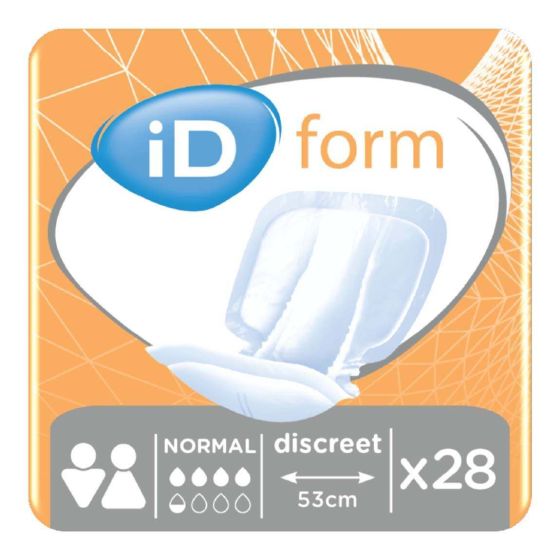 Form Incontinence Pads, Size Discreet, Normal, White, Pack of 28 – ViraCare