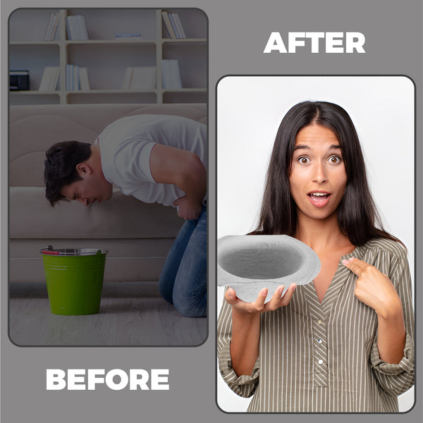 Disposable Pulp Bowls, Vomit Bowls 1000ML – ViraCare